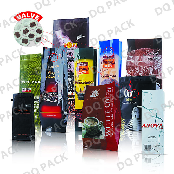 Envasado de café y té | Bolsa stand up | DQ PACK